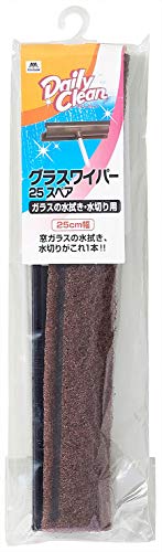 ブラック/25cm幅/177707・Size:25cm幅PatternName:スペア・パッケージ個数:1・本体サイズ:ゴムブレード/約幅25×奥行0.7×高さ2cm、スポンジ/約幅25×奥行2×高さ3cm・素材・材質:スポンジ=ナイロン不...
