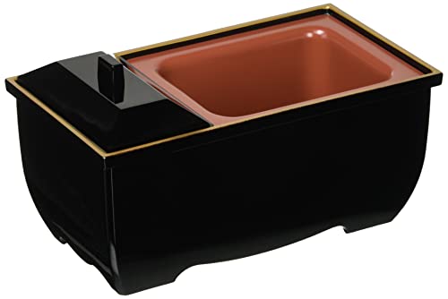 香炉単品黒(フチ金)/5.0寸/B_01・Color:黒(フチ金)Size:5.0寸Style:香炉単品・パッケージ個数:1・割れなくて扱いやすいフタもついている樹脂製の香炉。コンパクトなカタチに使いやすさを追求したモダンな仏壇にも合うサイ...