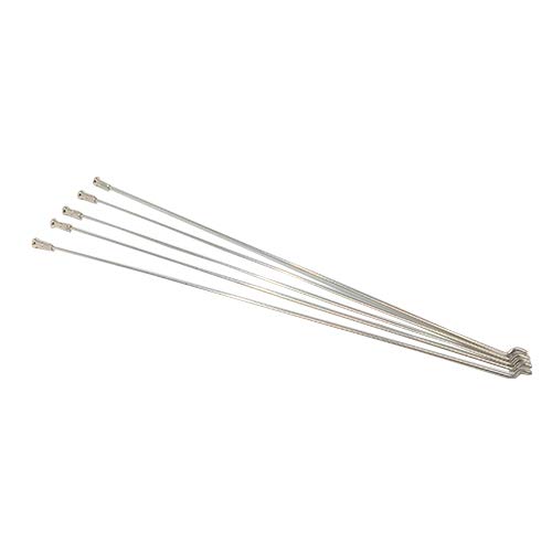 5本入/ニップル付きステンレス/-/-・パッケージ個数:1・通しスポーク＃13　290mm　5本入　ST ステンレス ニップル付き通しスポーク＃13　290mm　5本入　ST ステンレス ニップル付き