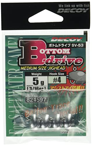 シルバー/.5g/.SV-53・パッケージ個数:1・サイズ:5g(3/16oz)・フックサイズ:4・入数:4ボトム攻略のスペシャリスト 根魚狙いに強い味方現る ありそうでなかったセッティングでボトムレンジを完全攻略 ・オーバルヘッド 安定し...