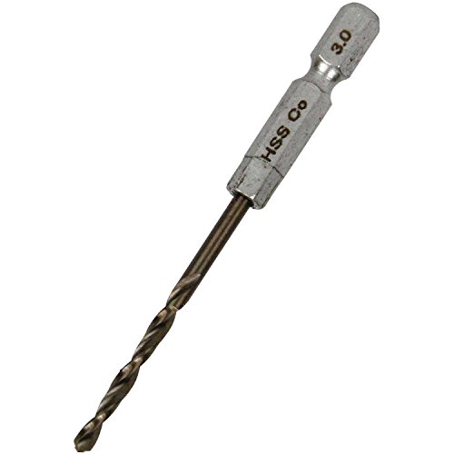 適長-/3.0mm/3.0mm・Size:3.0mmStyle:適長・パッケージ個数:1・サイズ:3.0mm・標準穴あけ可能厚:(ステンレス)1.0mm・(鉄)2.0mm・軸:六角軸6.35mm・使用電動工具:充電式インパクトドライバー・ド...