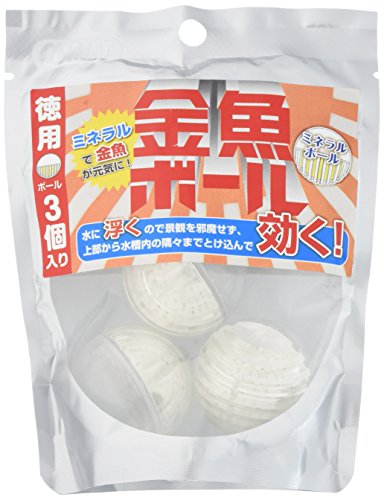 -/3個 (x 1)/87965・パッケージ個数:1・本体サイズ (幅X奥行X高さ) :10×4×13cm・本体重量:0.1kgカキガラ入りで水質が安定します。更に岩塩でミネラル供給徳用の3ヶ入り。