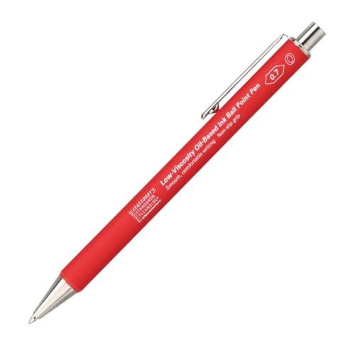低粘度油性ボールペン 0.7mmレッド/0.7mm/S5112・Color:レッドStyle:低粘度油性ボールペン 0.7mmPatternName:単品・パッケージ個数:1・インク色：黒・本体色：レッド・芯径(mm)：0.7・色：レッド・...