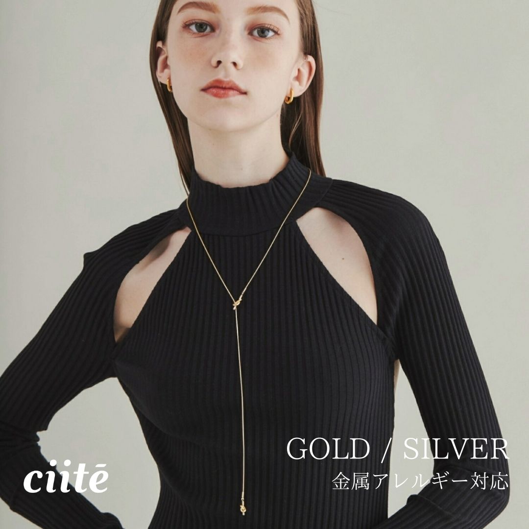 ▼ ゴールド▼ シルバー 商品名 【 金属アレルギー対応 】 ノットチェーンロングネックレス サージカルステンレス 素材 サージカルステンレス サイズ 長さ：72cm 備考 【金属アレルギー対応 サージカルステンレス】1. 医療用メスにも使...