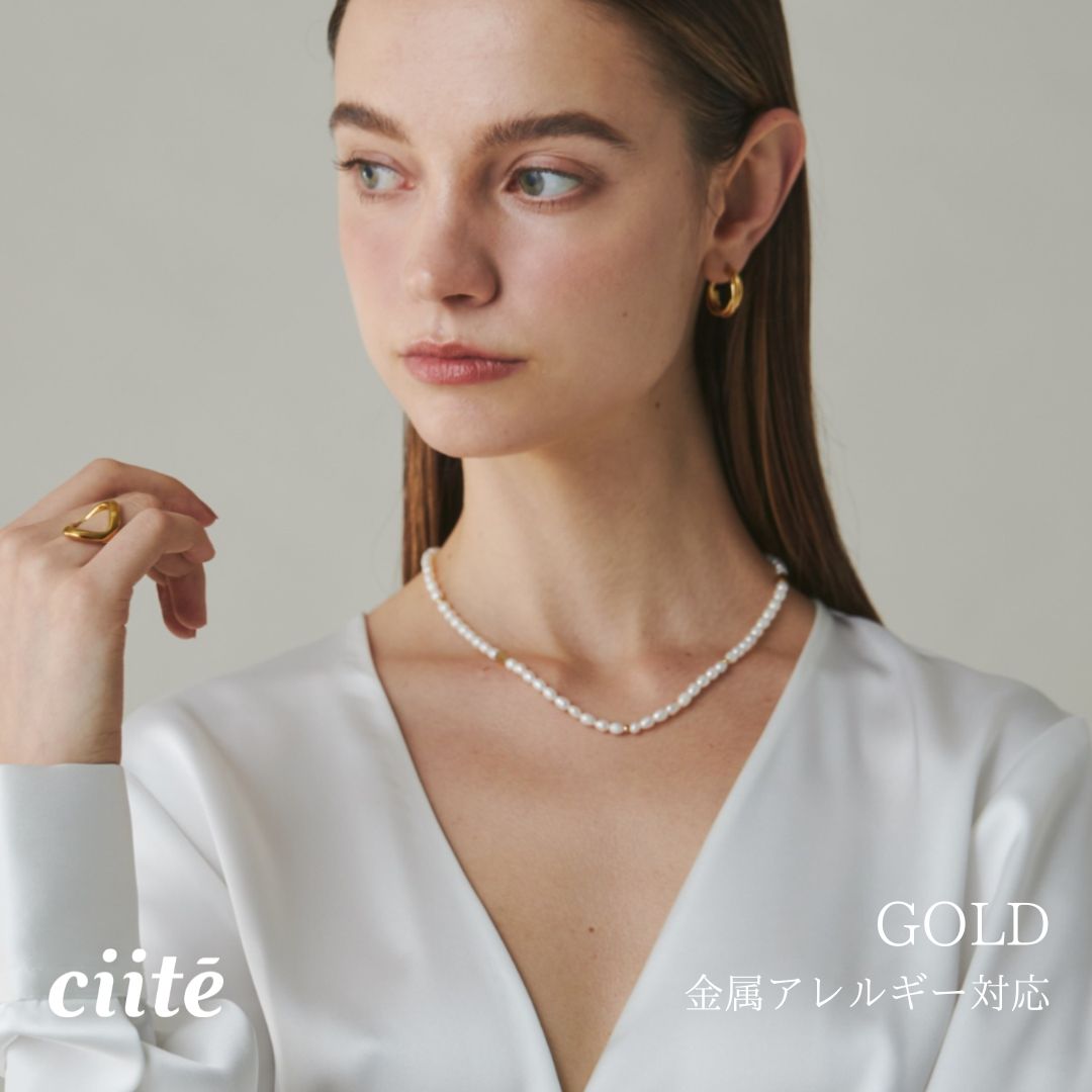 ▼ ゴールド 商品名 【 金属アレルギー対応 】 淡水パールネックレス サージカルステンレス 素材 サージカルステンレス サイズ 長さ：41.4cm - 47.9cm 備考 【金属アレルギー対応 サージカルステンレス】1. 医療用メスにも使...