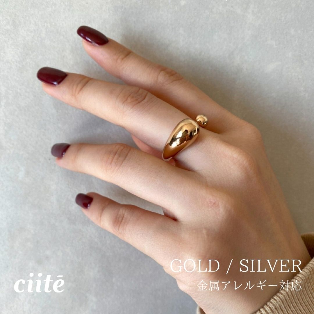 ▼ ゴールド▼ シルバー 商品名 【 金属アレルギー対応 】ドロップリング / drop ring サージカルステンレス 素材 サージカルステンレス サイズ 幅：0.9cm 備考 【金属アレルギー対応 サージカルステンレス】1. 医療用メス...