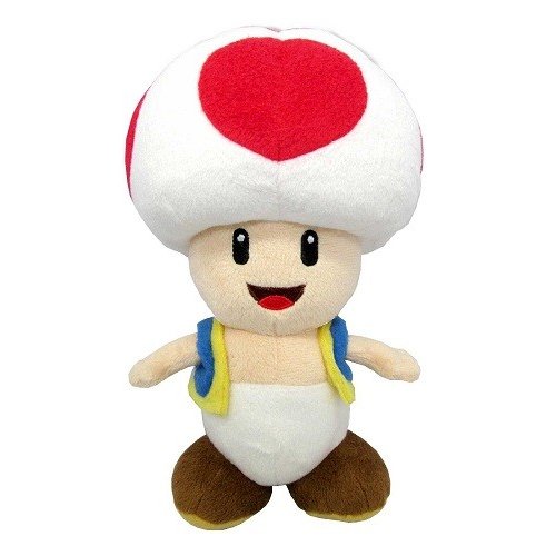 大人気のスーパーマリオシリーズのぬいぐるみがオールスターコレクションとして登場!　キノピオのハイクオリティでふわふわな手触りなぬいぐるみです。商品サイズ：W11×D10×H20cm
