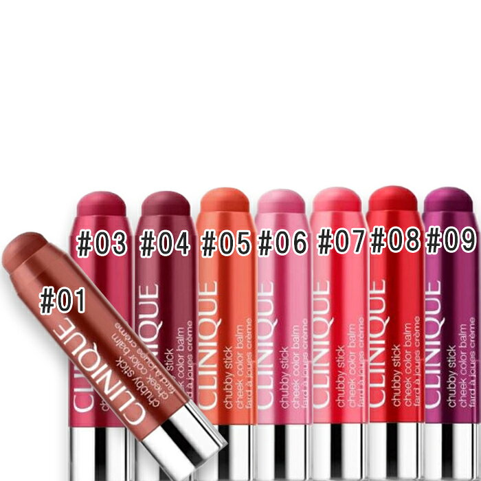 商品名 CLINIQUE(クリニーク) チャビー スティック チーク カラー バーム 商品説明 肌に溶け込むようになじむ、バームタイプのスティックチーク。クリーミーなテクスチャーが頬に自然な血色感とツヤを与え、内側からにじむような仕上がりを...