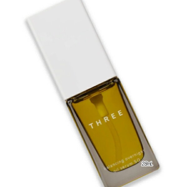商品名 THREE(スリー) THREE バランシング オーバーナイト オイルセラム SQ 28mL 2023年10月04日より順次発送 商品説明 良質な睡眠 にフォーカスして特化したオイル美容液。新開発の 新・SQブレンド精油 と 渋皮付...