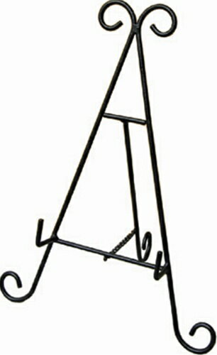 【取寄品】アイアンイーゼルSサイズ《Black/EIR-10671》☆額付インテリアアートポスター通販☆【RCP】◆店舗用などに最適♪飲食店のメニューやウエルカムボードなどを立てておけるアイアンイーゼル登場!!■サイズ：約W340×H420...