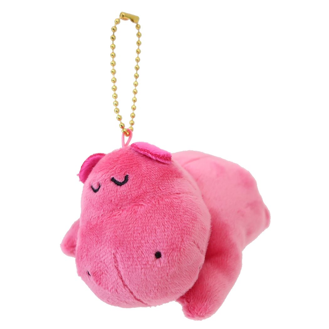 たべっ子どうぶつ マスコット ぬいぐるみBC ボールチェーン すやすやシリーズ かば ギンビス エスケイジャパン プレゼント キャラクター グッズ あす楽 シネマコレクションカバンに付けて一緒におでかけしようキーホルダー/人形/ギフト/雑貨...