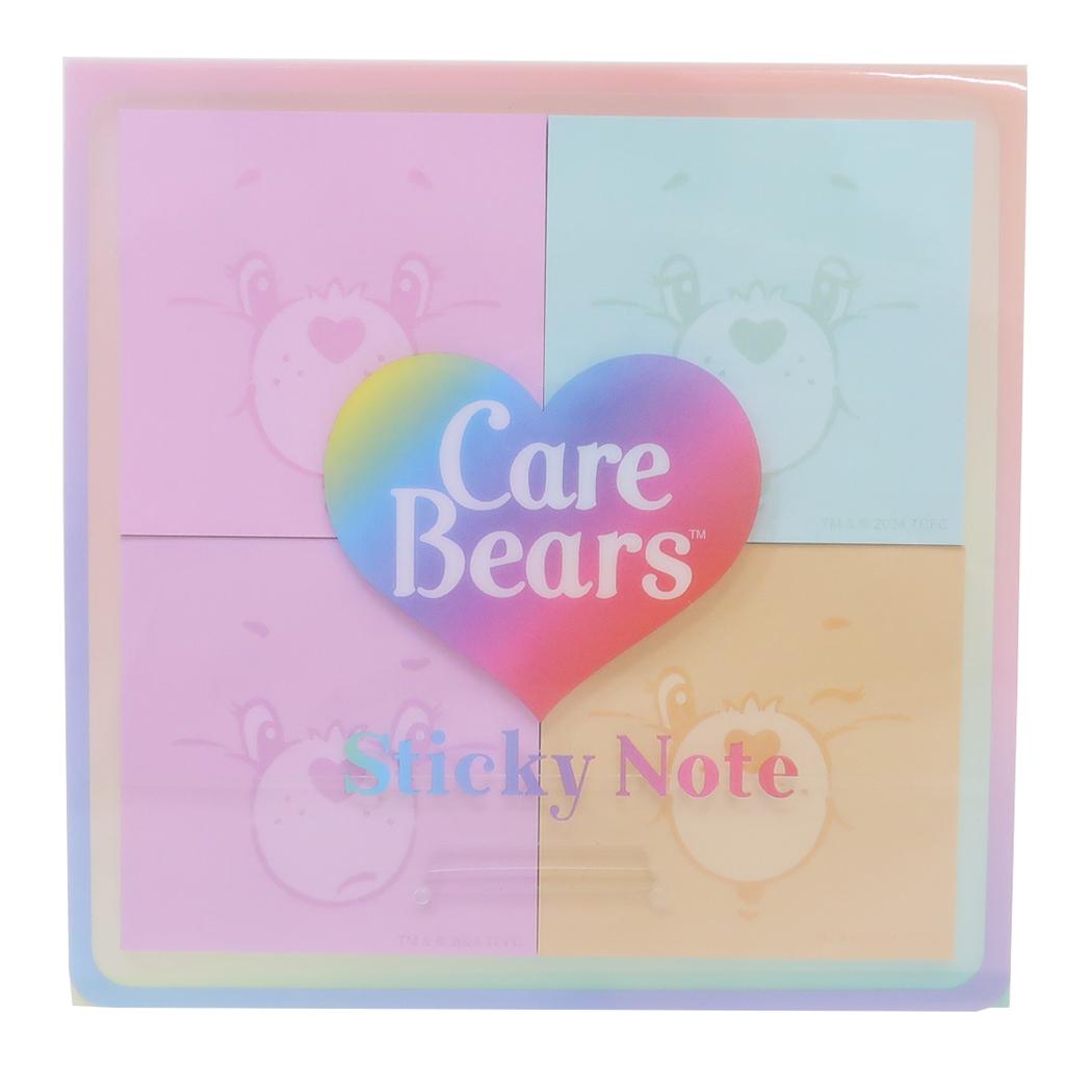 ケアベア 付箋 4柄ふせん CareBears S＆C 文房具 メモ キャラクター グッズ メール便可 あす楽 シネマコレクションケアベアの可愛らしいステーショナリープレゼント/キャラクター文具/可愛い 付箋/プチギフト/付箋メモ大人気キャ...
