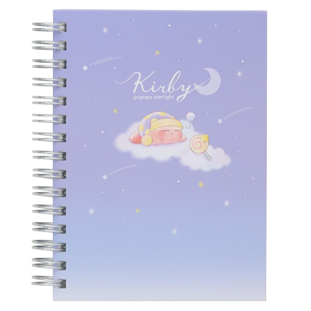 星のカービィ リングノート A6リングノート PUPUPU STARLIGHT カミオジャパン 新学期準備文具 キャラクター グッズ メール便可 あす楽 シネマコレクション新学期に可愛い雑貨や文具で揃えちゃおうメモ帳/A6ノート/リングメモ...