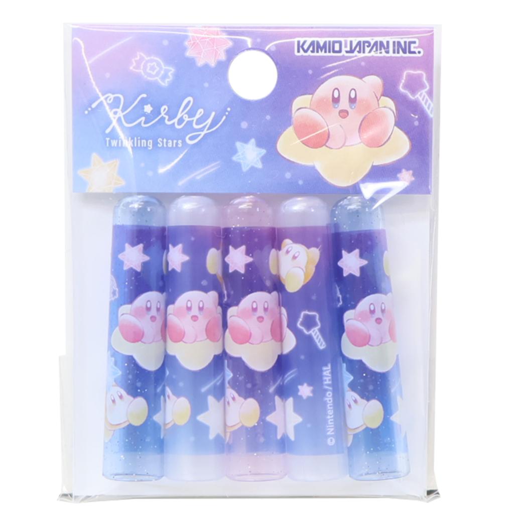 星のカービィ 鉛筆キャップ えんぴつカバー5本セット Twinkling Stars カミオジャパン 新学期準備文具 キャラクター グッズ メール便可 あす楽 シネマコレクション新入学に可愛い雑貨や文具で揃えちゃおう保護キャップ/芯 保護/...