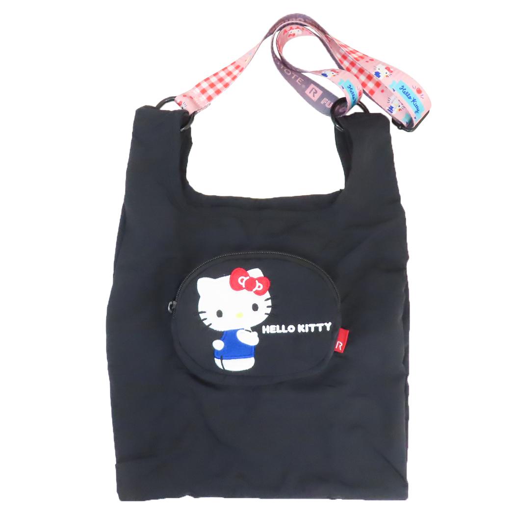 ハローキティ エコバッグ IP.RSmid.サンリオキャラクターズ A ショルダー付ショッパー サンリオ ルートート ショッピングバッグ お買い物かばん 折りたたみ キャラクター グッズ あす楽 シネマコレクション振り向きポーズ”のキャラク...