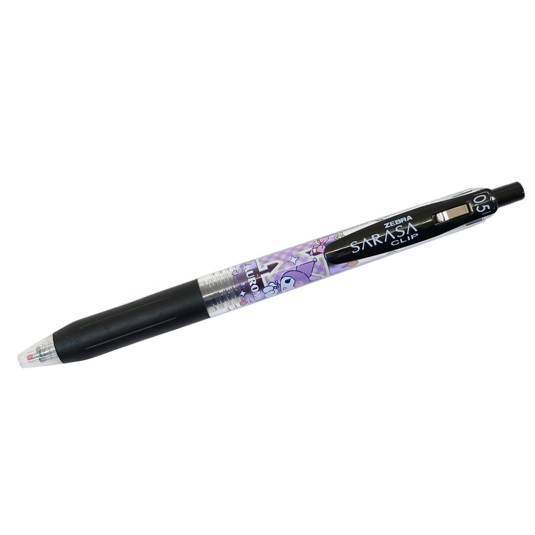 クロミ ボールペン SARASAクリップ サラサクリップ 0.5mm ロゴ サンリオ カミオジャパン 新学期準備文具 日本製 キャラクター グッズ メール便可 あす楽 シネマコレクションさらさら書きやすいジェルインクの書き味抜群のボールペン...