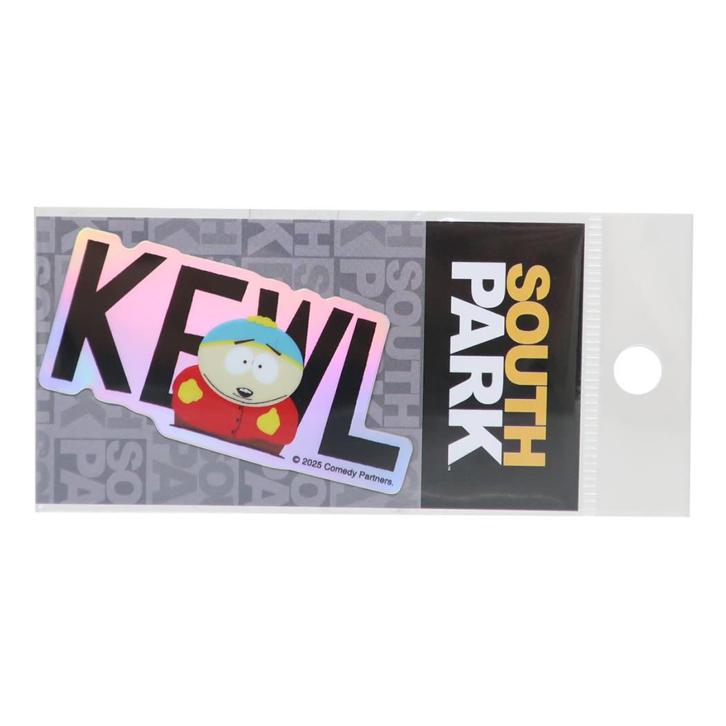 サウスパーク ダイカットシール ホログラムミニステッカー KEWL SOUTH PARK ゼネラルステッカー 耐水耐光 デコステッカー キャラクター グッズ メール便可 あす楽 シネマコレクション車やバイク、カバンやステーショナリーなどいろ...