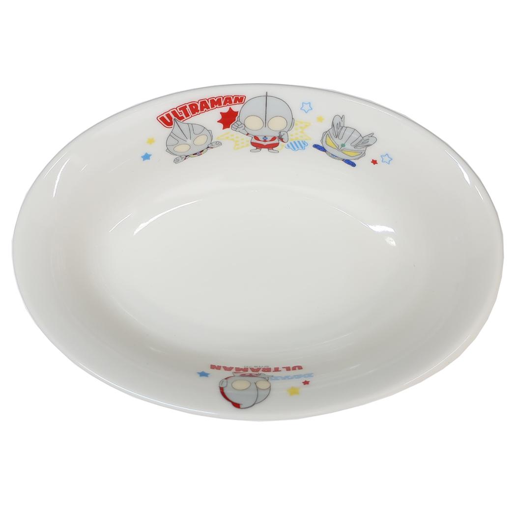 ウルトラマン キッズ食器 カレー皿 特撮ヒーロー 金正陶器 日本製 キャラクター グッズ あす楽 シネマコレクションウルトラマン食器シリーズ楕円皿/パスタ皿/テーブルウェア/プレゼント/ギフト子どもから大人まで幅広い世代に人気の[ウルトラマ...