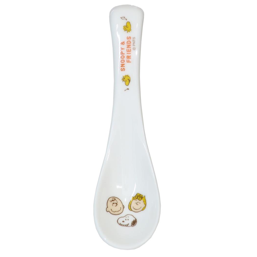 スヌーピー お鍋用品 レンゲ スヌーピー＆フレンズ ピーナッツ 金正陶器 日本製 キャラクター グッズ あす楽 シネマコレクションスヌーピーと仲間たちのフェイスデザインがかわいい食器シリーズれんげ/スプーン/カトラリー/テーブルウェア/新生...