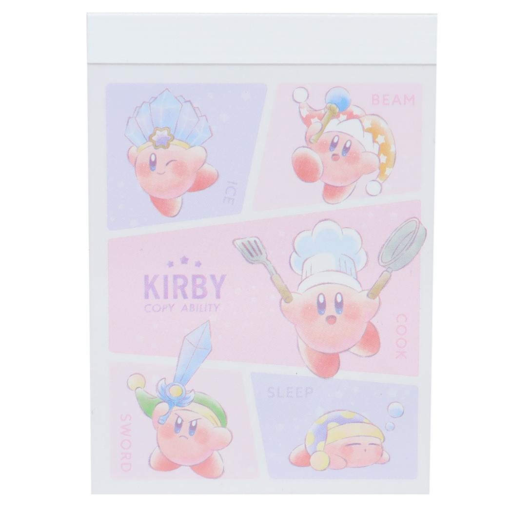 星のカービィ メモ帳 ミニミニメモ COPY ABILITY コミック カミオジャパン 新学期準備文具 かわいい キャラクター グッズ メール便可 あす楽 シネマコレクションサッと取り出してメモできる超便利なちっちゃいメモ可愛い/メッセージ...