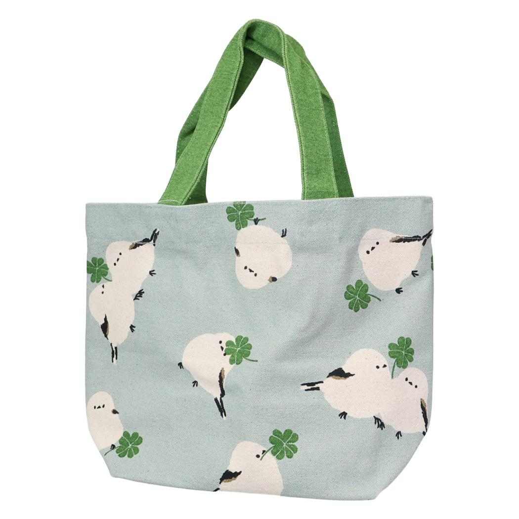 ランチバッグ ミニトート ヨツバノシマエナガ フレンズヒル FRIENDSHILL お弁当かばん かわいい グッズ あす楽 シネマコレクションお弁当バッグや、普段使いのサブバッグにもちょうどいいサイズ可愛い ミニトート/お弁当バッグ/遠足/...