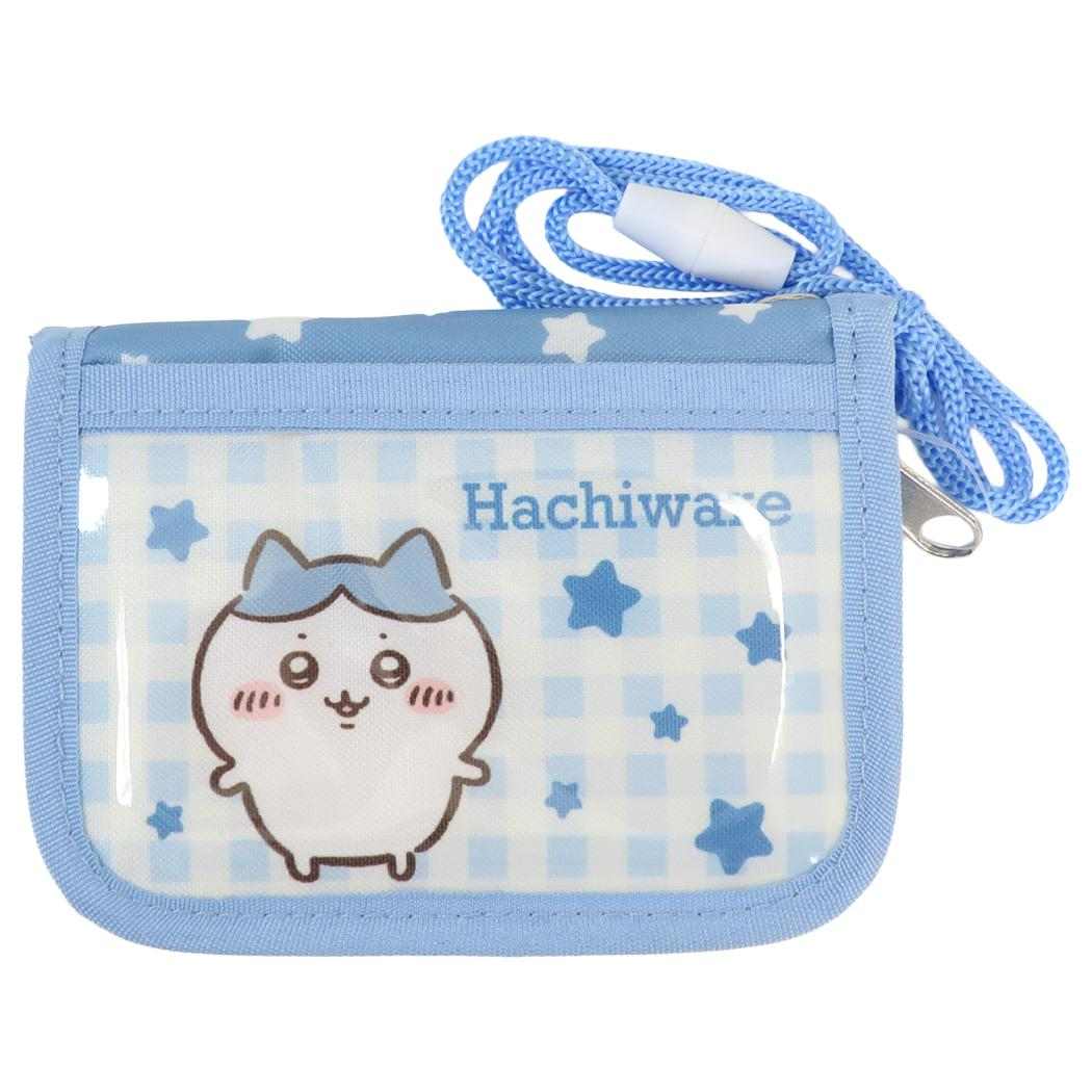 ちいかわ 子供用財布 キッズウォレット ハチワレ アルディ 子ども こども プレゼント キャラクター グッズ メール便可 あす楽 シネマコレクション首から下げれるネックストラップ付き可愛い 財布/子供/小銭入れ/ファスナー財布/贈り物ちいか...