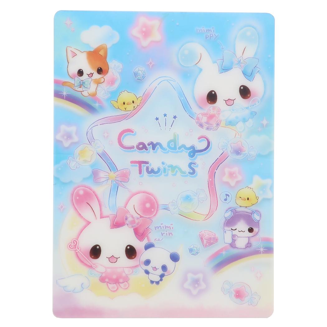 キャンディツインズ 下敷き 下じき スター クーリア 新学期準備文具 平成レトロキャラクター Y2K グッズ メール便可 あす楽 シネマコレクション新学期に可愛い雑貨や文具で揃えちゃおう小学生/中学生/高校生/可愛い 文具/プレゼント毎日が...