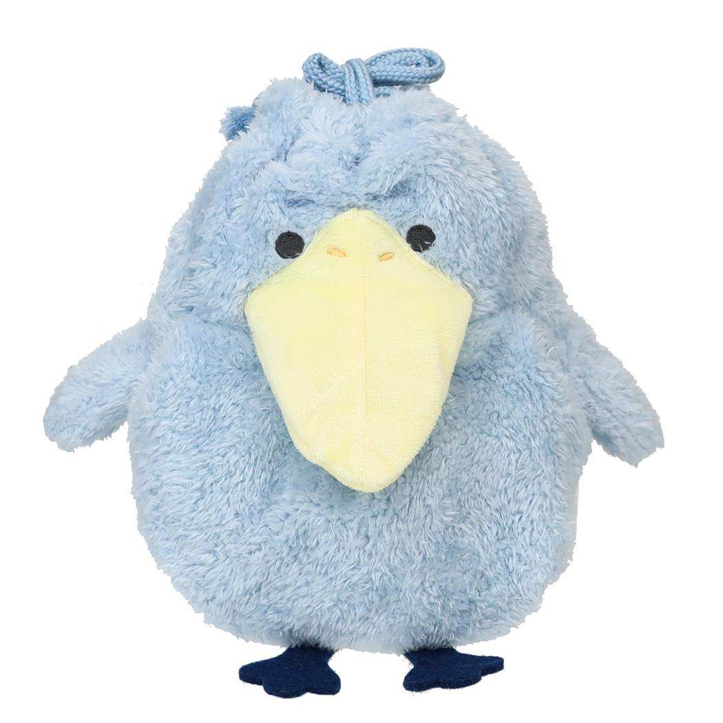 レアアニマル 巾着袋 ぬいぐるみ巾着 ハシビロコウ クーリア 小物入れ きんちゃくポーチ グッズ あす楽 シネマコレクションすこし変わった動物デザインがかわいいレアアニマルシリーズユニーク/可愛い 巾着/メイクポーチ/リップポーチ/プレゼン...