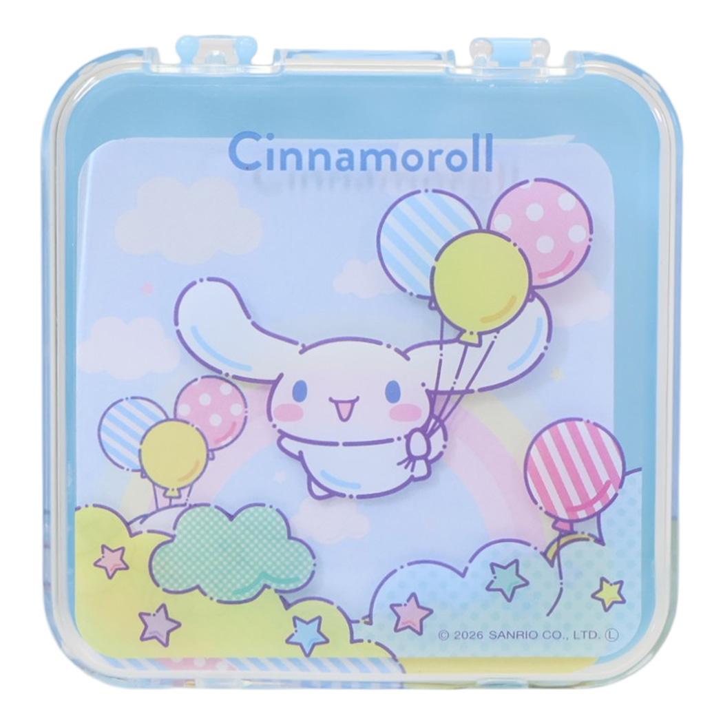 シナモロール メモ帳 クリアケース入りメモ Back To School Basic サンリオ カミオジャパン シール入れ キャラクター グッズ メール便可 あす楽 シネマコレクションいろいろ使える便利なケース付きメモ小物入れ/可愛い メモ...