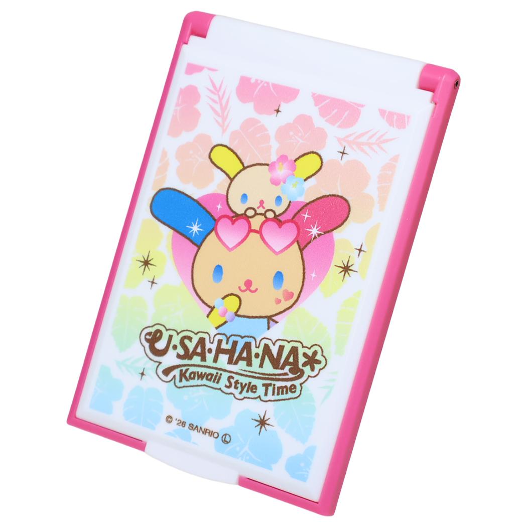 ウサハナ 手鏡 カードミラーS Kawaii Style Time サンリオ カミオジャパン コンパクトミラー キャラクター グッズ メール便可 あす楽 シネマコレクションウサハナアイテムコレクション登場ミニミラー/持ち歩き/お出かけ/プレ...
