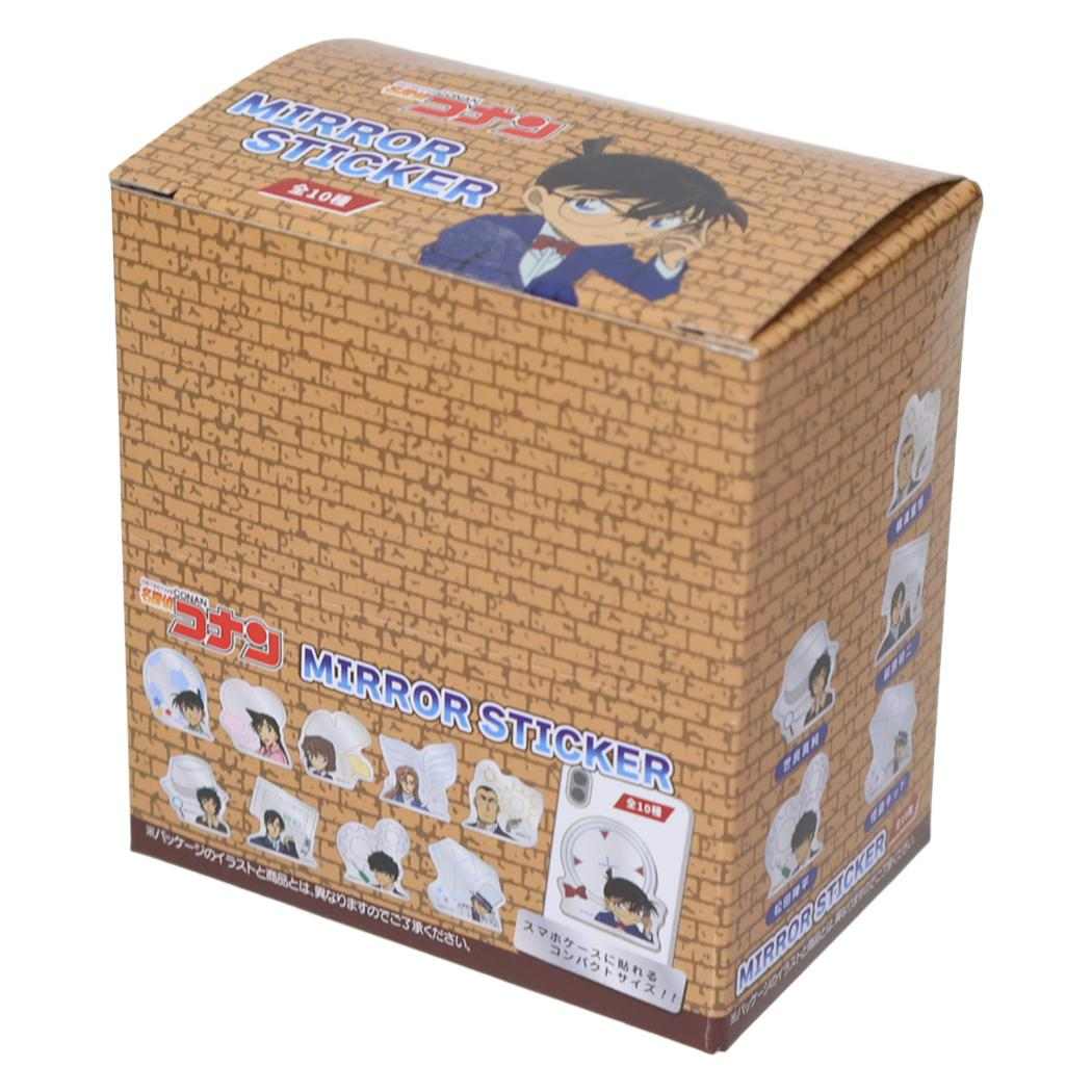 名探偵コナン 鏡 ミラーステッカー 全10種10個入セット 少年サンデー エスケイジャパン コレクション雑貨 まとめ買い アニメキャラクター グッズ シネマコレクション全部集めたくなるトレーディング雑貨シリーズシール/スマートフォン/メイク...