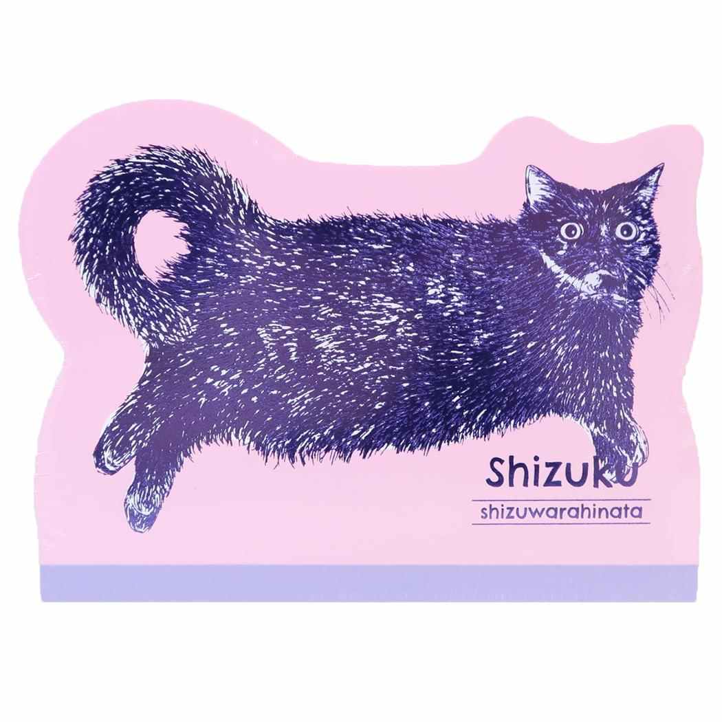 Cat Art Collection メモ帳 ダイカットメモ しずく ねこ フタバ 新学期準備文具 伝言 おしゃれ グッズ メール便可 あす楽 シネマコレクションCat Art Collection 箔押しステショシリーズ文房具/メッセージ...