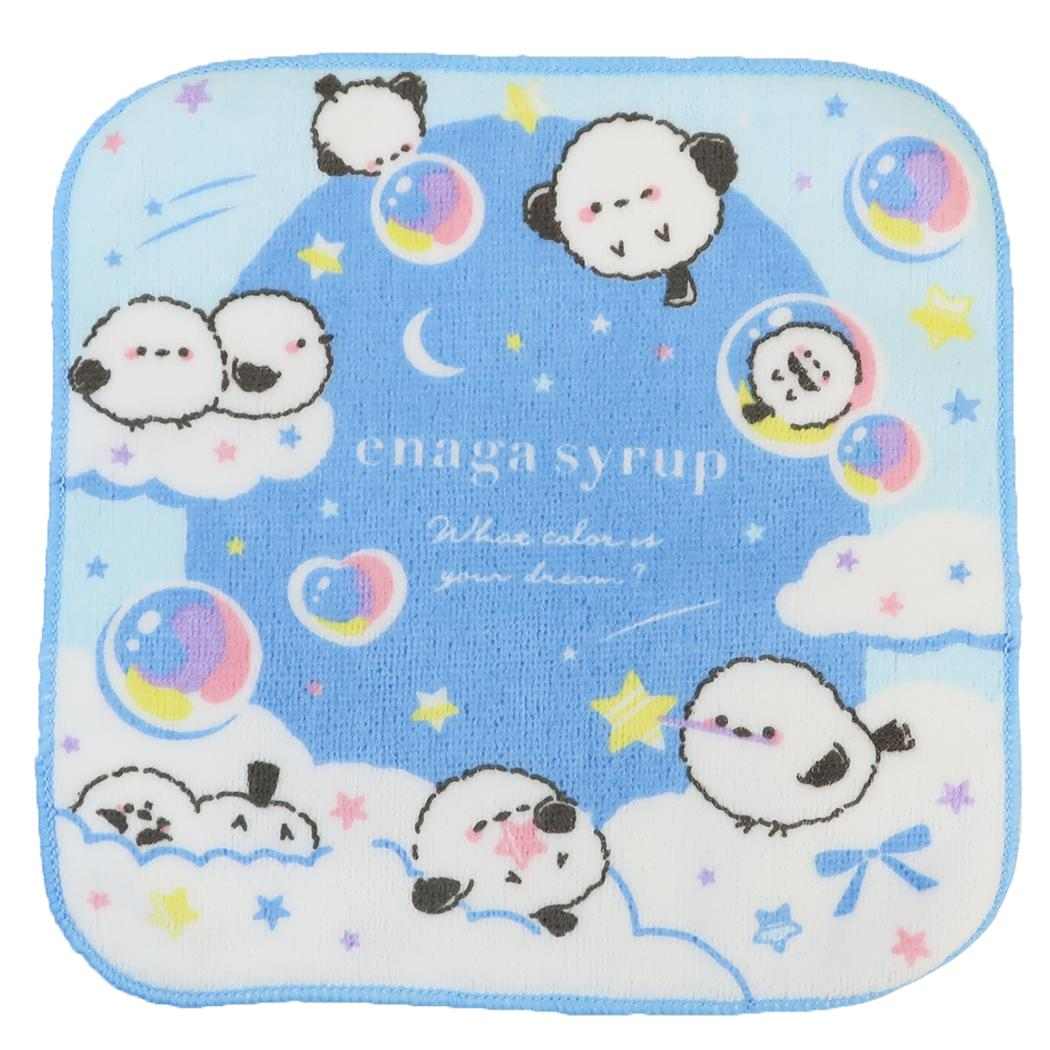 ミニタオル ハンカチタオル エナガシロップ クーリア 汗拭きタオル かわいい ネームタグ付き グッズ メール便可 あす楽 シネマコレクションプレゼントにも最適 プチプラキュートなミニタオル小学生/幼稚園/キッズハンカチ/お手拭きタオル/可愛...