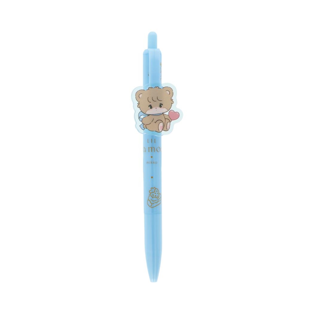Lil ala mode ボールペン プレート付きボールペン 0.5mm C ラテ リルアラモード サンスター文具 筆記用具 油性 黒 キャラクター グッズ メール便可 あす楽 シネマコレクション好きや夢をぎゅっと詰め込んだ、とびきりかわい...