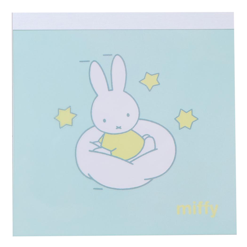 ミッフィー メモ帳 メモパッドスクエア star ディックブルーナ Green Flash 新学期準備文具 絵本キャラクター グッズ メール便可 あす楽 シネマコレクション[ミッフィーと一緒に日常を楽しく過ごす]テーマにしたシリーズ文房具/...