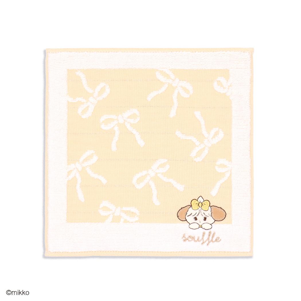 Lil ala mode ミニタオル タオルハンカチ リボンリボン イエロー タオル美術館 汗拭きタオル キャラクター グッズ メール便可 あす楽 シネマコレクション「Lil ala mode」からタオルコレクション登場タオルギフト/可愛い...