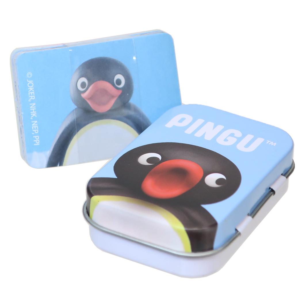 世界一有名なペンギン[Pingu/ピングー]グッズにまたまた可愛いnewアイテム登場こちらは人気アイテム[缶ケース入りステッカー]かわいい缶ケースの中に12柄各3枚のステッカーが入っていますほかにもいろんなグッズがあるのでお気に入りをみつけ...