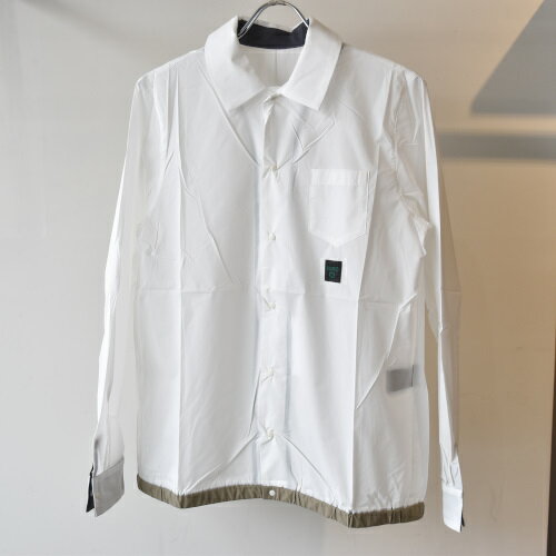 BUDOベースコンプセプトにある、山・街・道を行き交える『すぐに走り出せるシャツ』。 トレイルランニングにもロード・ランにも普段にも幅広く着て頂けるウェアです。 撥水、耐水、透湿性、ストレッチ性を兼ね備えた素材。 ジップアップとはまた異なる...