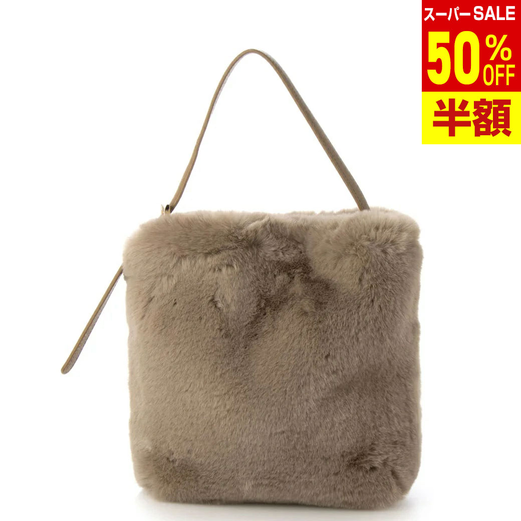 カラー OK オークGRY グレーWI ワインBK ブラック 実寸サイズ H 24cm X W 25cm X D 8cm※ ショルダーストラップの長さ：5〜11 cm 細部詳細 内側に1か所のポケットあり 素 材 表素材：エコファー(フェイ...