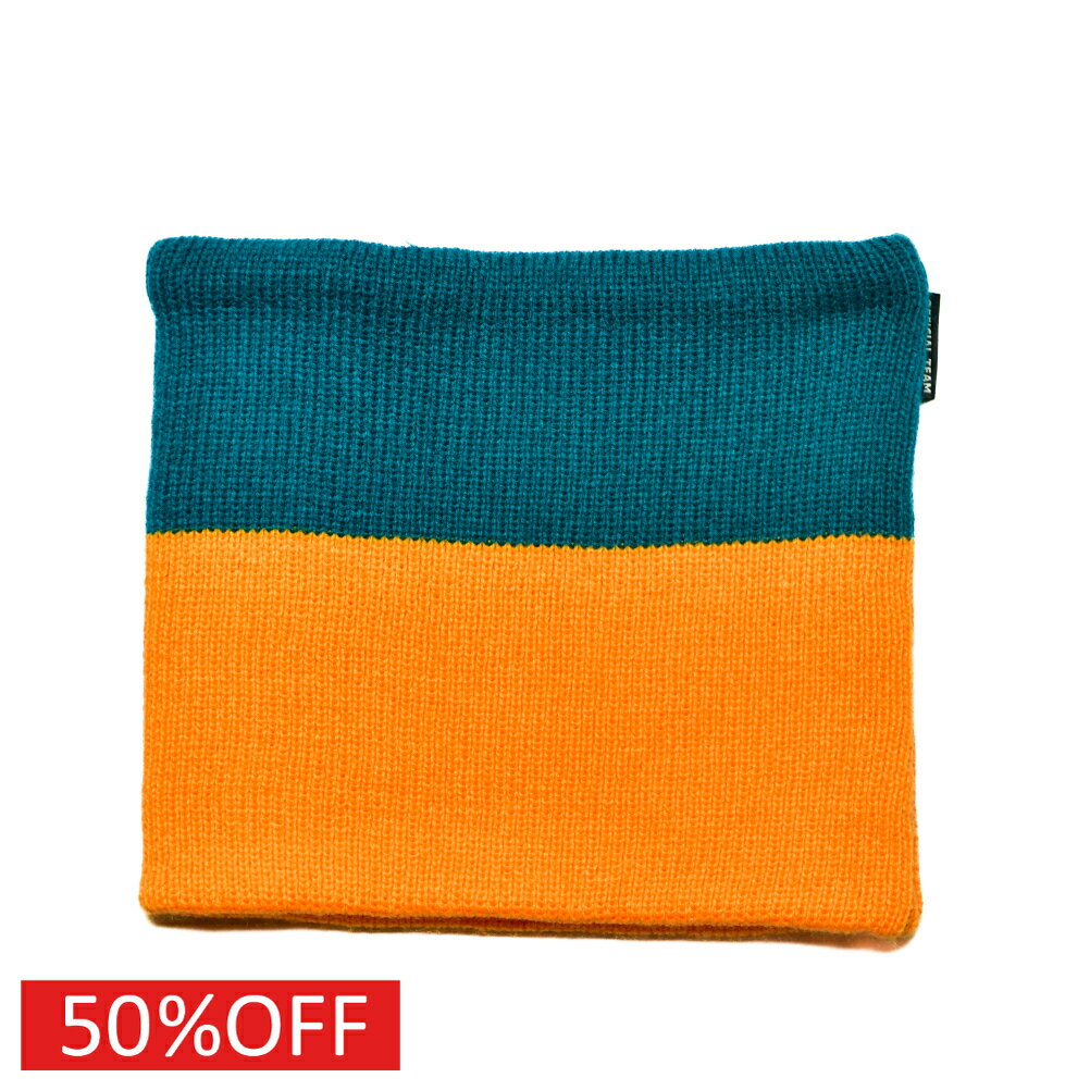 “オフィシャルチーム”のバイカラースヌードバイカラーの配色なユニークなデザイン。寒いときに頭から被ればあたたかなスヌード。折り返して短くしても◎コーデのアクセントにあるアイテムです。アクリル100%グレーブラウンカーキメーカー希望小売価格は...