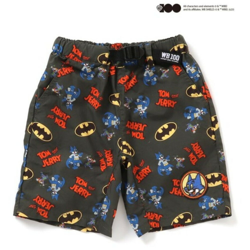 “エフオーキッズ”のWB100 SPECIAL ART ショーツワーナー・ブラザースの創立100周年を記念した、コラボレーションアイテム。トムとジェリーが、アメコミヒーローに扮したポップな総柄プリントが目を惹きます。裾には、カラーによって異...