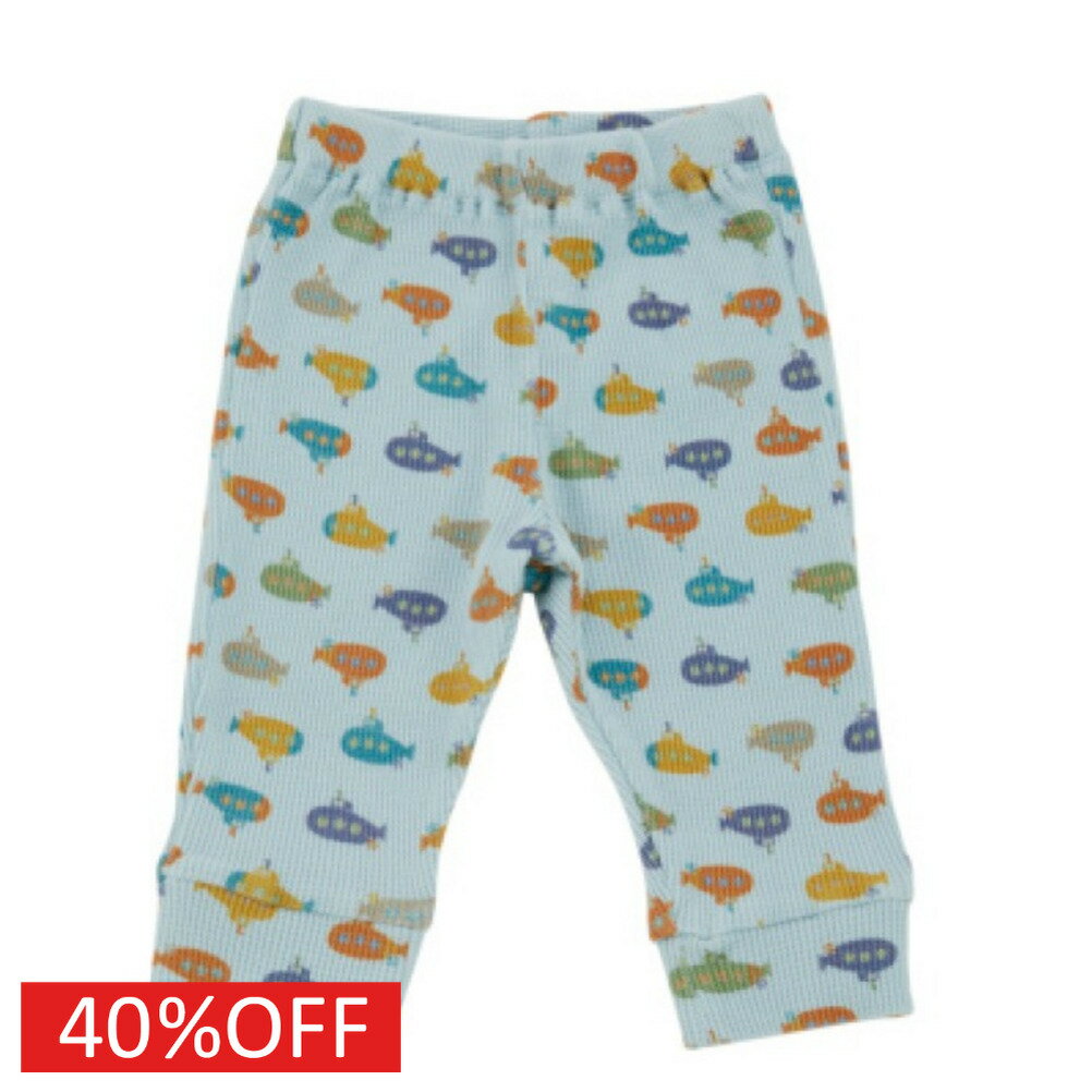 “オーシャン＆グラウンド”のソウガラワッフルベビーレギンスカラフルな潜水艦と、春らしい小花柄がかわいい9分丈の総柄レギンス。シンプルなデザインで合わせやすく、デイリー使いに便利なアイテム。素材は柔らかく肌触りの良いワッフルを使用。注意事項 ...