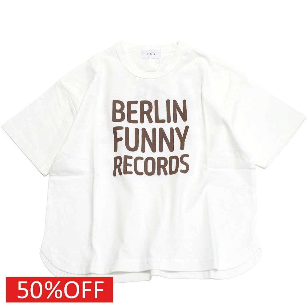 “フォブ”のB.F.R 6分袖 Tシャツ合わせやすいシンプルなプリントデザイン。オーバーなサイズ感のメッセージTシャツ。身生地に柔らかで伸縮性のある、綿100％の天竺素材を使用。袖口をすこし折り返して着用するのもおすすめです。【ご注意】素材...