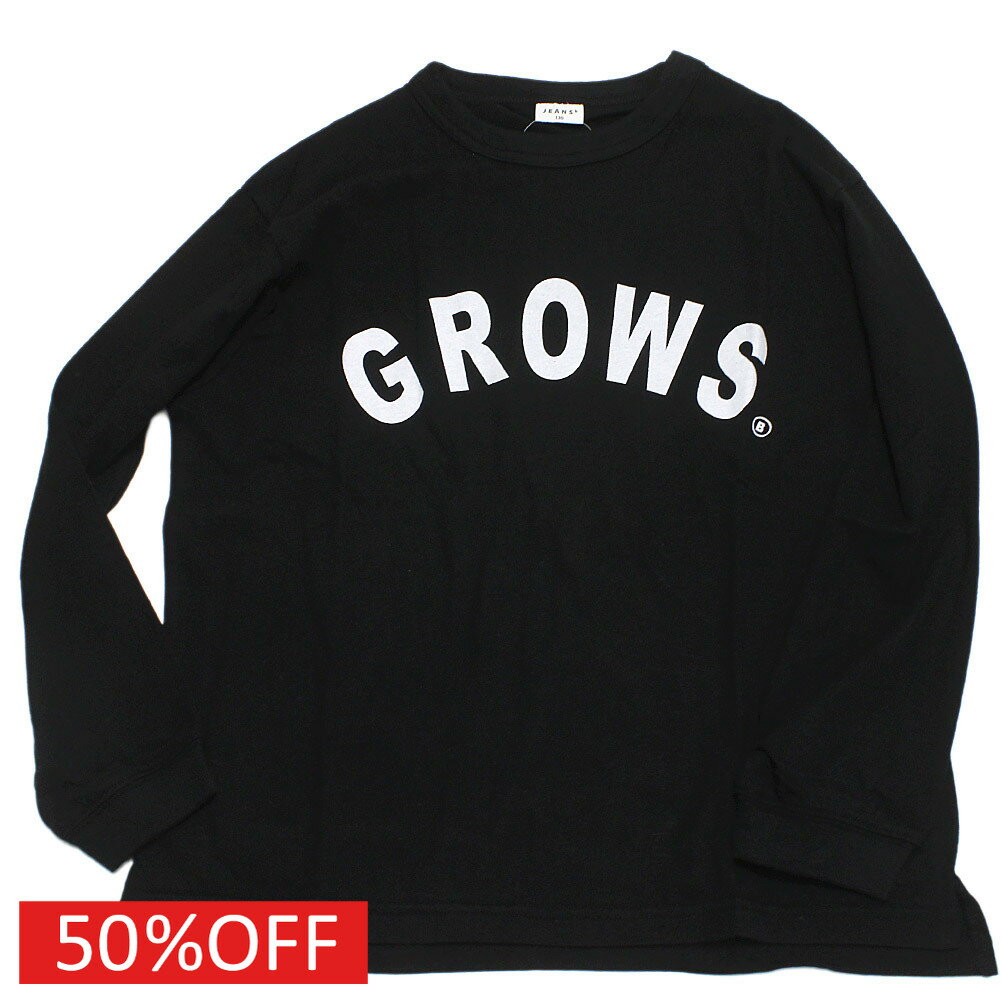 “ジーンズベー”のGROWS ロングTシャツストリートライクなバックプリントが目を惹くロンT。サイドスリット入りで、やや後身頃が長めの着丈です。柔らかな着心地のコットン100%。本体　綿100%リブ部分　綿95%　ポリウレタン5%オフホワイ...