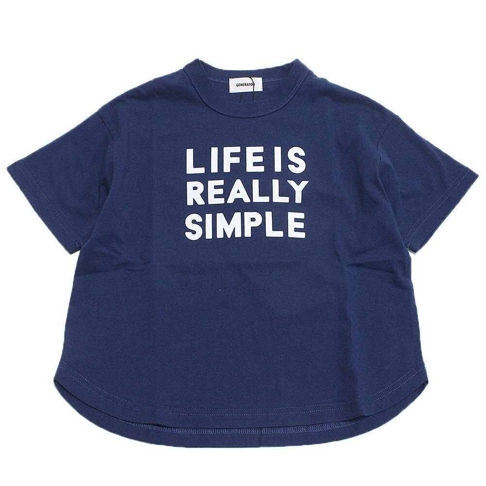 “ジェネレーター”のLIFE IS SIMPLE Tシャツ雑誌を切り貼りしたようなグラフィティ。バックスタイルが印象的なメッセージTシャツ。適度にゆとりのあるシルエット。裾はコーデの幅が広がるラウンドデザイン。生地は肌なじみのいい20/OE...