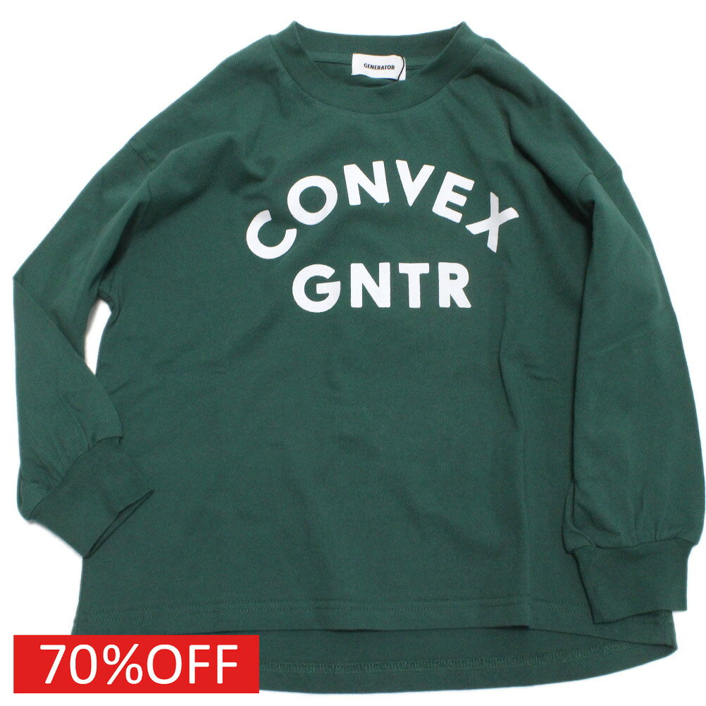 “ジェネレーター”のCONVEX×GN L/S TシャツCONVEXとのコラボアイテム。オリジナルキャラクター「ミュータン」をプリント。1枚で着てもこなれた雰囲気になる、程よいサイズ感。袖口は腕まくりもしやすいリブ仕様。生地は20/OE天竺...