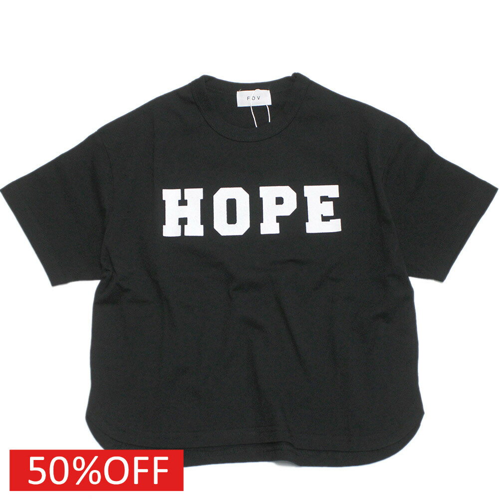 “フォブ”のHOPE 6分袖 TシャツオーバーなサイズのロゴTシャツ。柔らかく伸縮性のある、綿100％の天竺素材を使用しています。合わせやすいシンプルなロゴプリント。長めの袖丈なので袖口をすこし折り返して着用するのもおすすめです。model...