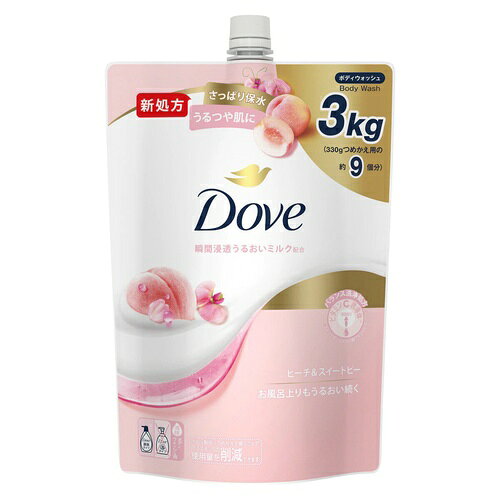商品の詳細 バランス洗浄処方で肌を保水しながら汚れを洗い流します。 瞬間浸透* うるおいミルク*、トリプルセラミド* 配合 だから、お風呂上りもうるおい続く。 うるつやジューシー肌に。 ビタミンC誘導体 （保湿成分）*配合の　ピーチ＆スイー...