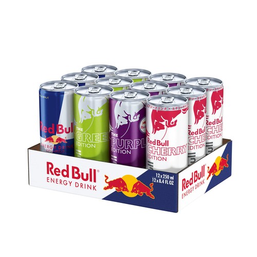 商品の特徴 コストコ限定パック 数量、期間限定 250ml x 12個 チェリー、グリーン、パープル、エナジー 商品の詳細 ココロ、カラダ、みなぎる。レッドブル・エナジードリンクは、あなたが必要なときに翼をさずける飲料です。 レッドブル・エ...