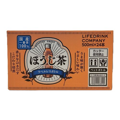 商品の特徴 ほうじ茶 ペットボトル 500mlx 24本入り ラベルレス 商品の詳細 焙煎度合いの異なる茶葉を独自の配合でブレンドすることにより、ほうじ茶特有の香ばしさとすっきりした飲みやすさの両立を実現しています。「お茶屋さんのほうじ茶」...